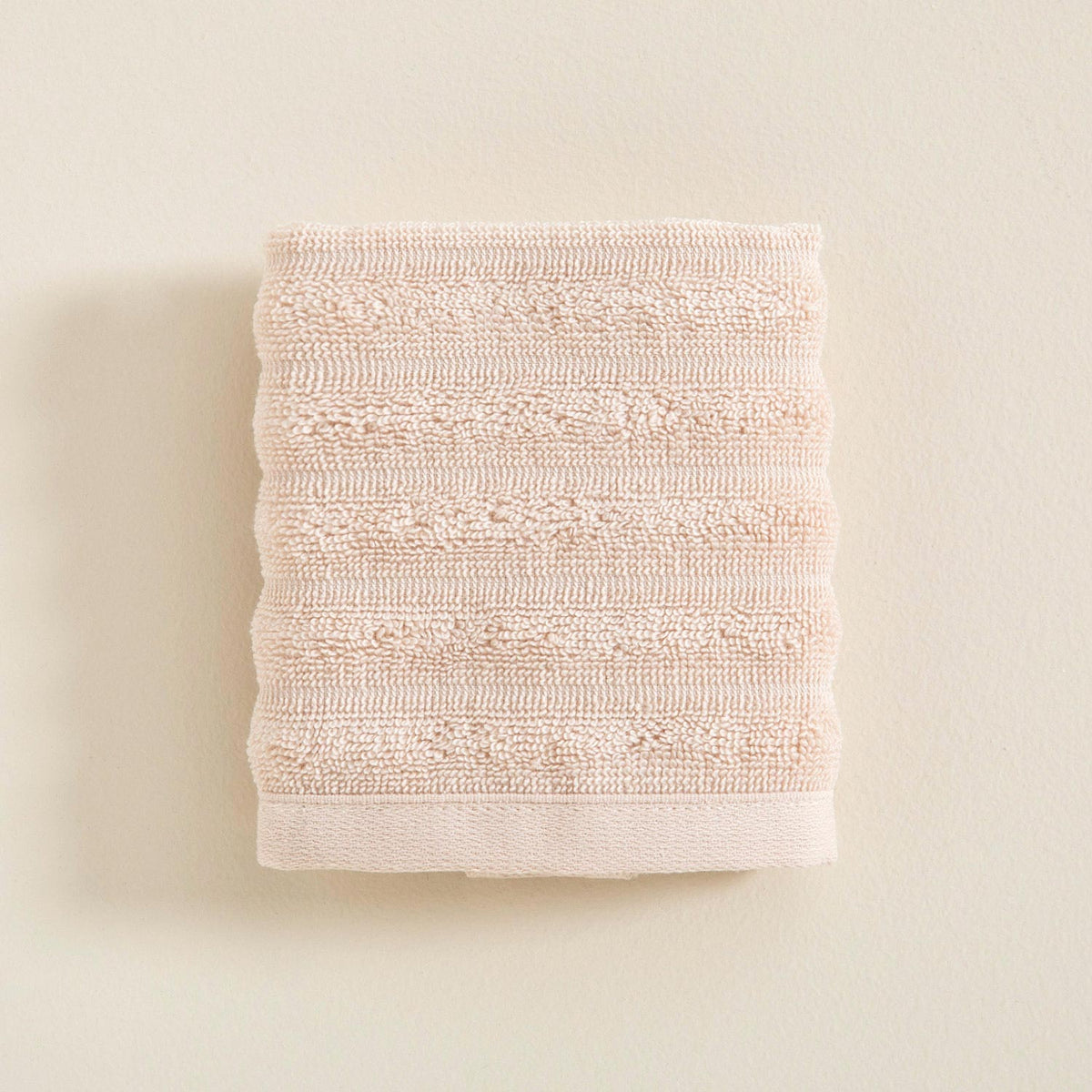 Waved Towel 30*40 Beige 8682313225190| Chakra International