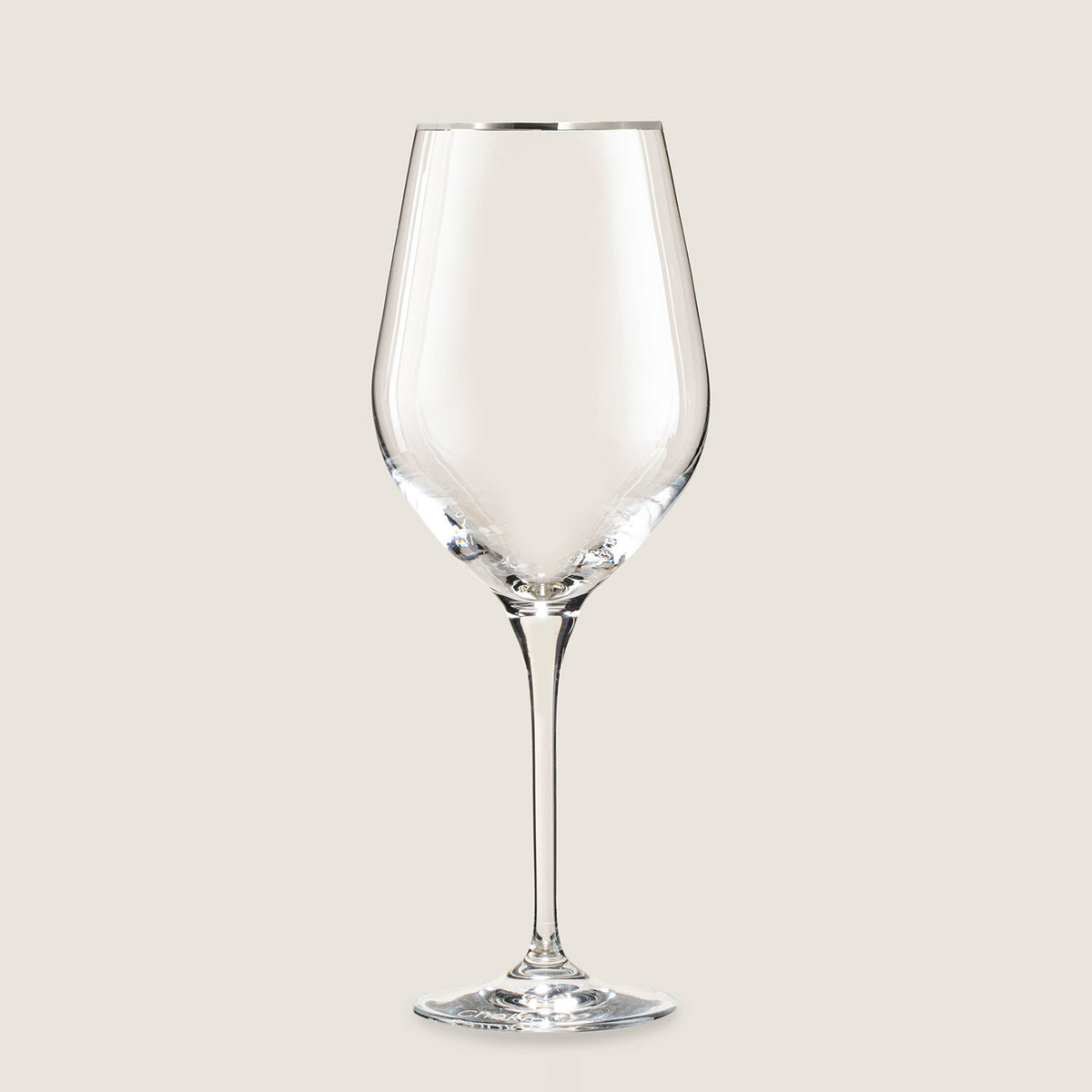 Chamonix Red Wine Glass Silver STANDART 8682313245082| Chakra International